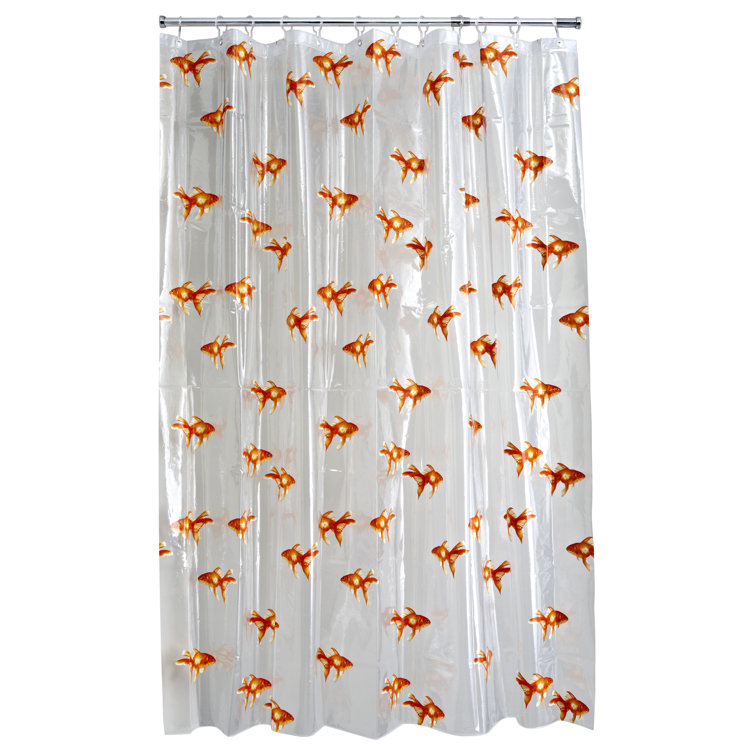Home Etc Goldfish PVC Shower Curtain | Wayfair.co.uk